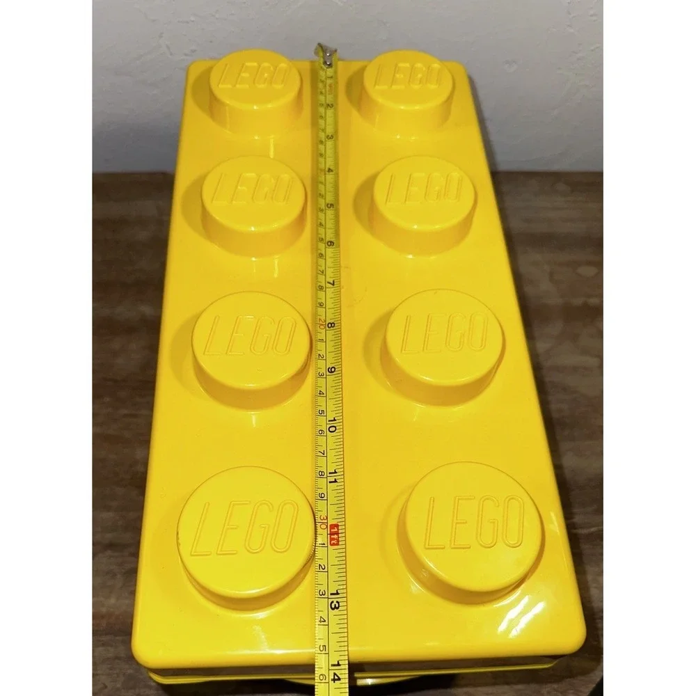 Lego | Toys | Lego Yellow Brick Large Storage Case 8 Stud Plastic Bin ...